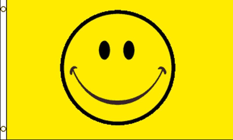 Smiley Face Flag - Novelty Flags - Happy Face Flags - Flags - Smiley ...
